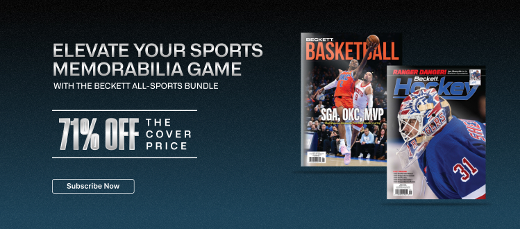 Sports and Non-Sports Card Magazine Subscriptions - Beckett Media
