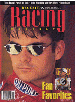 Racing Card Monthly #27 November 1996 Back Issue Magazine at Beckett Media