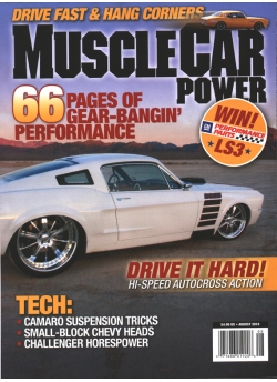 Muscle Car Power August 2010 Back Issue Magazine at Beckett Media